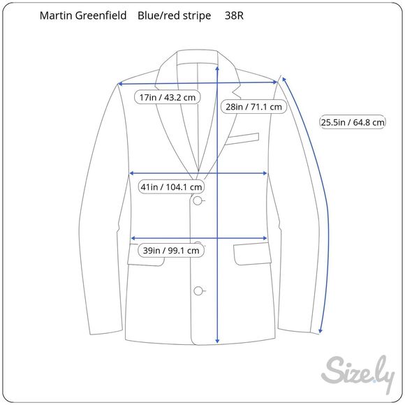 Martin Greenfield | Suits & Blazers | Martin Greenfield Mens 0 Silk ...